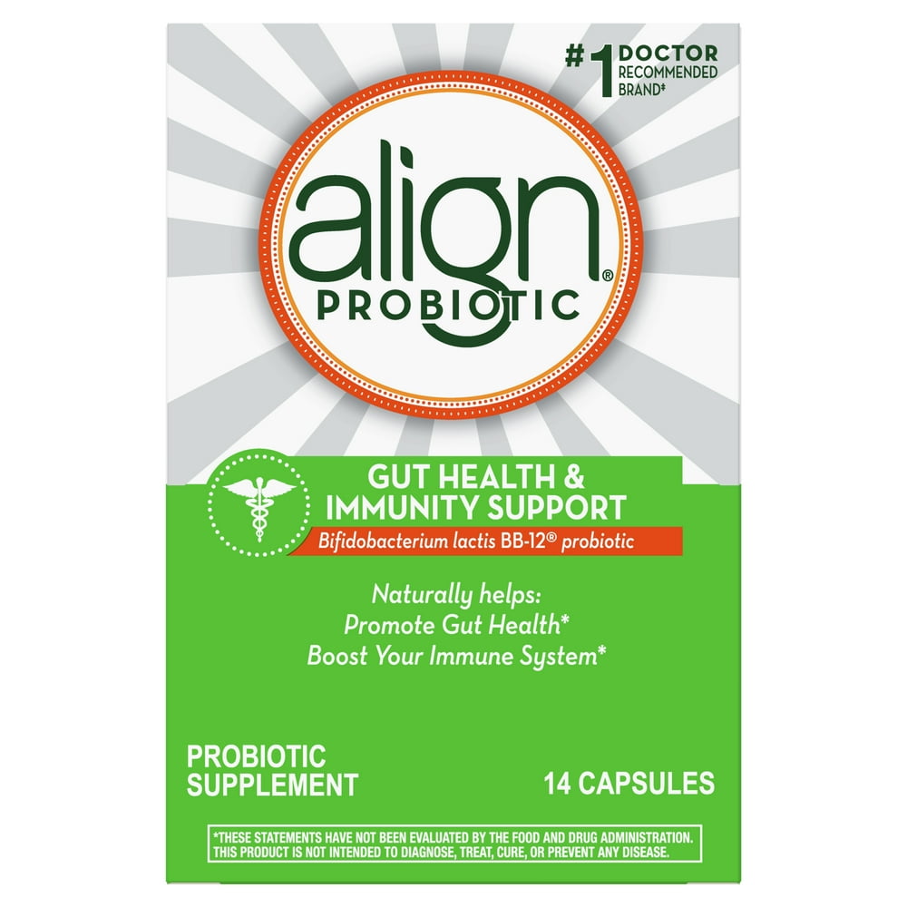 Align Probiotics Supplement Capsules, Gut Health and Immunity, 14 ct ...