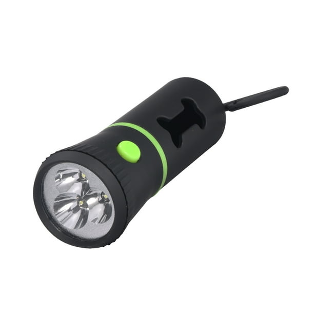 Waste Bags Dispenser Flashlight Poop with LED Connection Holder ...