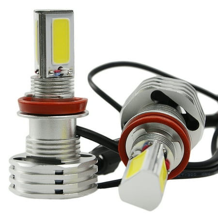 90W 9000LM Kit Car LED Auto Headlight Bulbs H8/H9/H11 Hi/Lo Beam Lamps ...