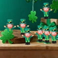 30 Pcs St Patrick's Day Mini Leprechaun Gnomes Figurine Small Lucky ...