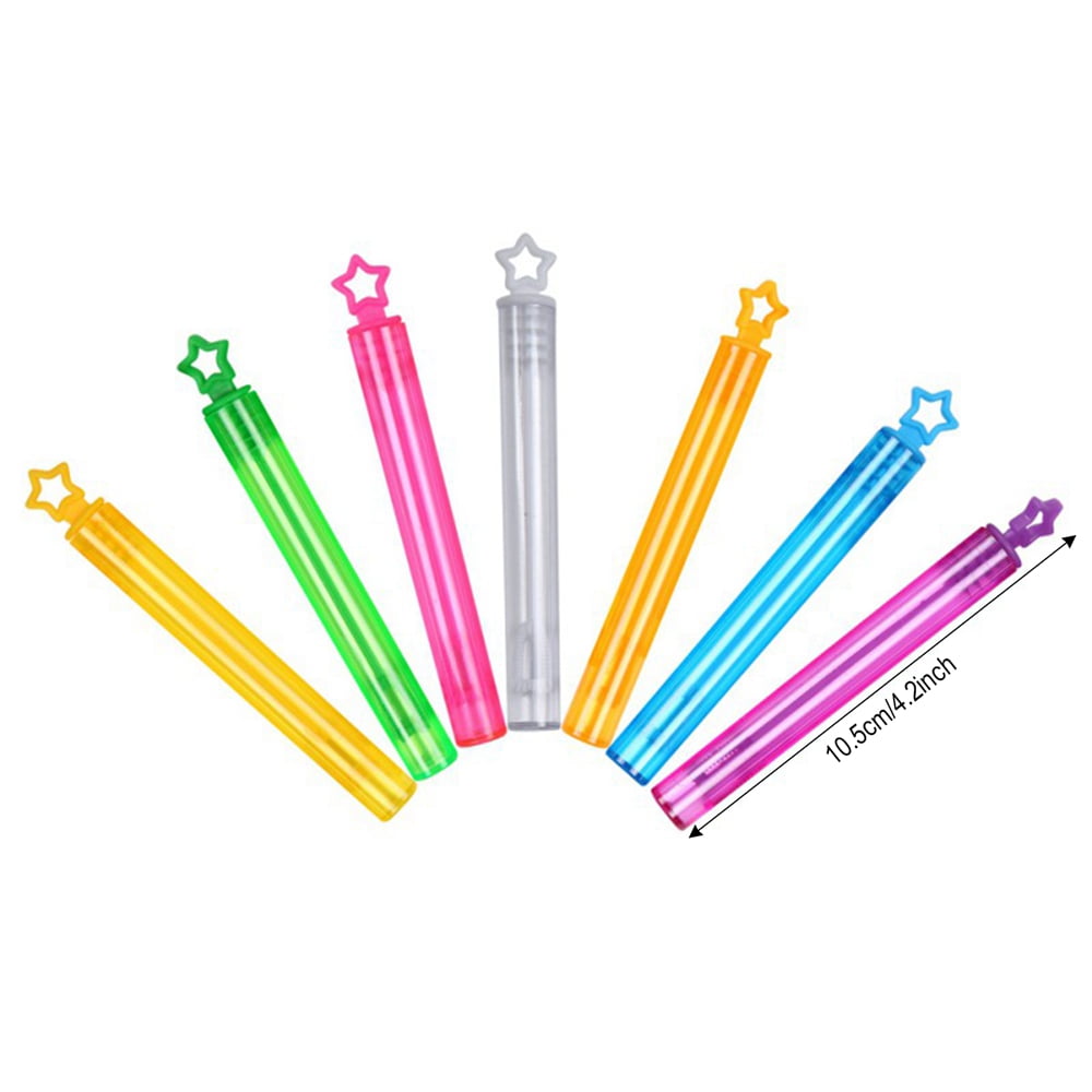24pcs Mini Bubble Wands,Bubble Party Favor Assortment Toys for Themed ...