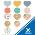 Carson Dellosa Education We Belong Hearts & Dots Cut-Outs, 36 Per Pack ...