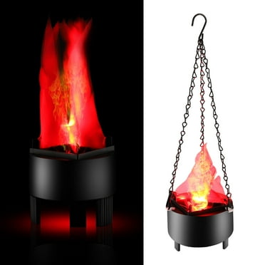 Elegantoss Artifical LED Fire Flame Light, Realistic Silk Flame Effect ...