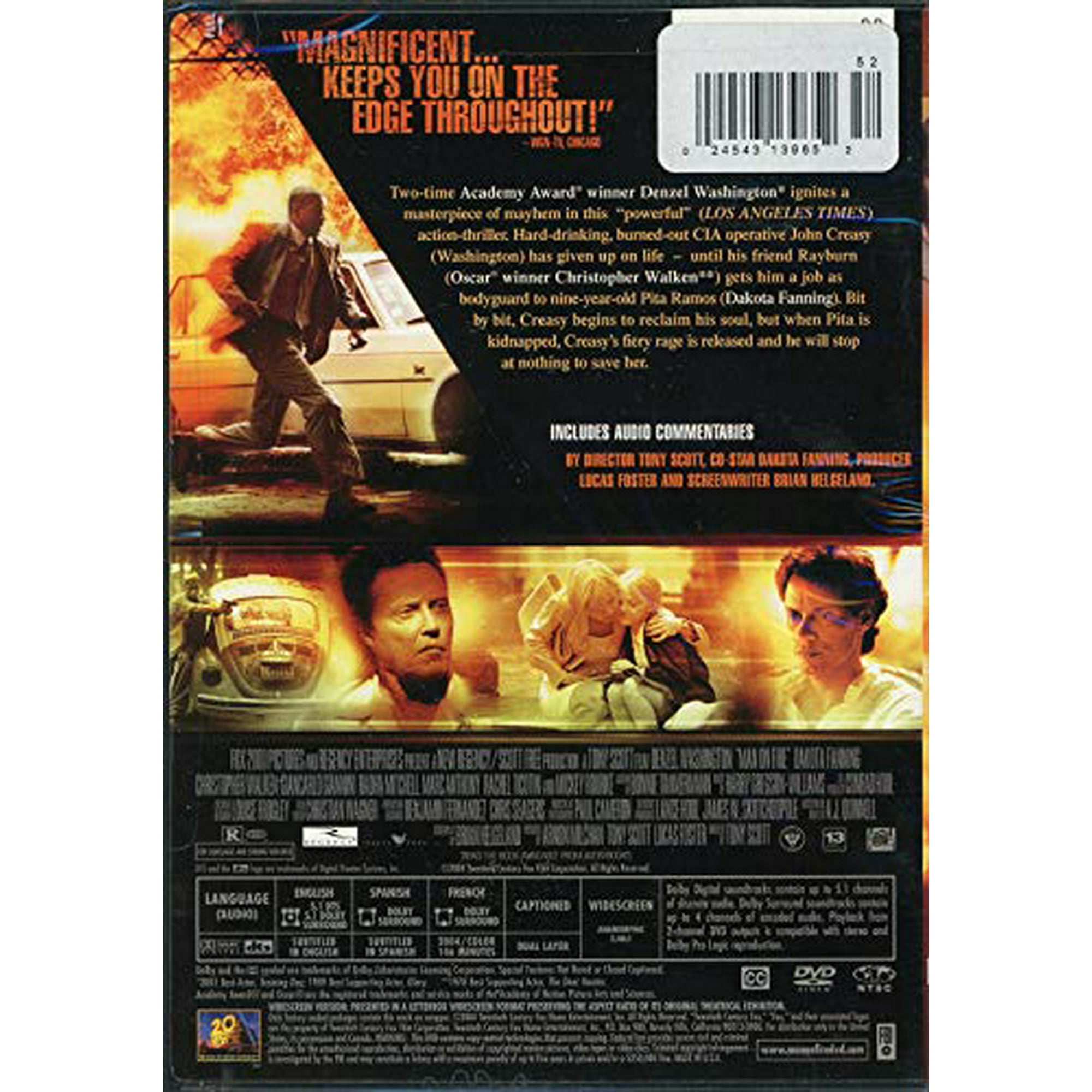 Man On Fire Dvd
