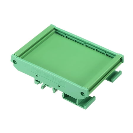 PCB DIN Rail Mount Carrier, Circuit Board Mounting Holder 90x70mm Green ...