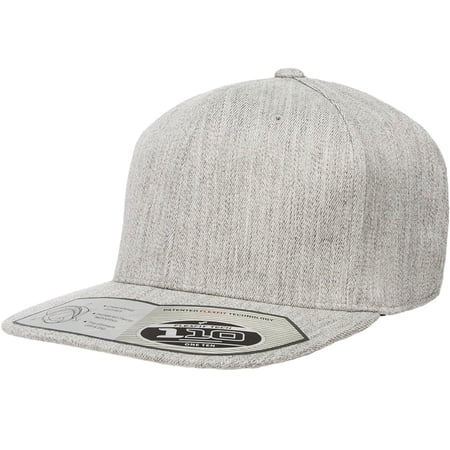 Flexfit 110F Heather Grey One Ten Snapback | Walmart Canada