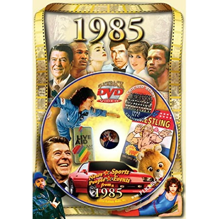 Flickback 1985 DVD Greeting Card: Great Birthday or Anniversary ...
