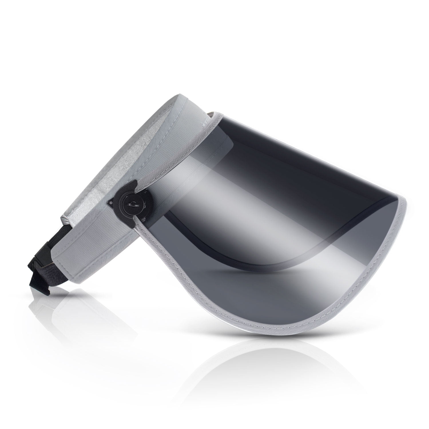 Women Men Summer Adjustable Sun Visor Hat UV Protection Face Shield ...