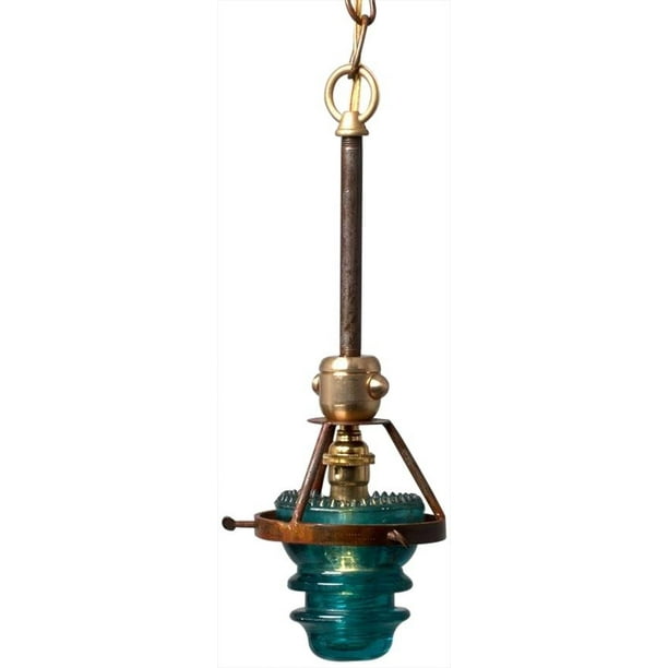 Diy Glass Insulator Pendant Light Kit - Glass Designs