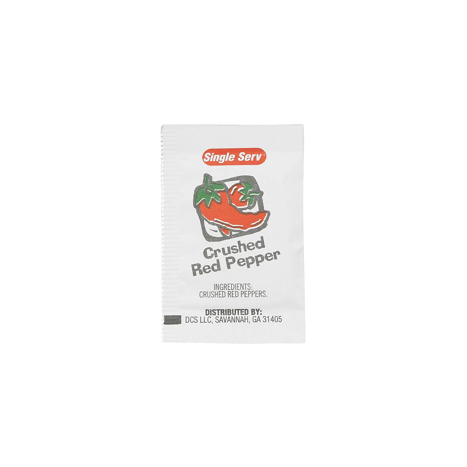 (Price/Case)Crushed Red Peppers Seasoning Packet 200-1 Gram - Walmart.com