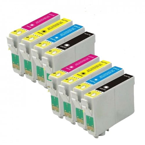 Click here for Unbranded 8 Ink T124 (2set) (Bk/C/M/Y) Ink Cartrid... prices