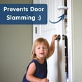 Wittle, Door Pinch Guard, 2 Pack, Childproof Foam Door Stopper ...