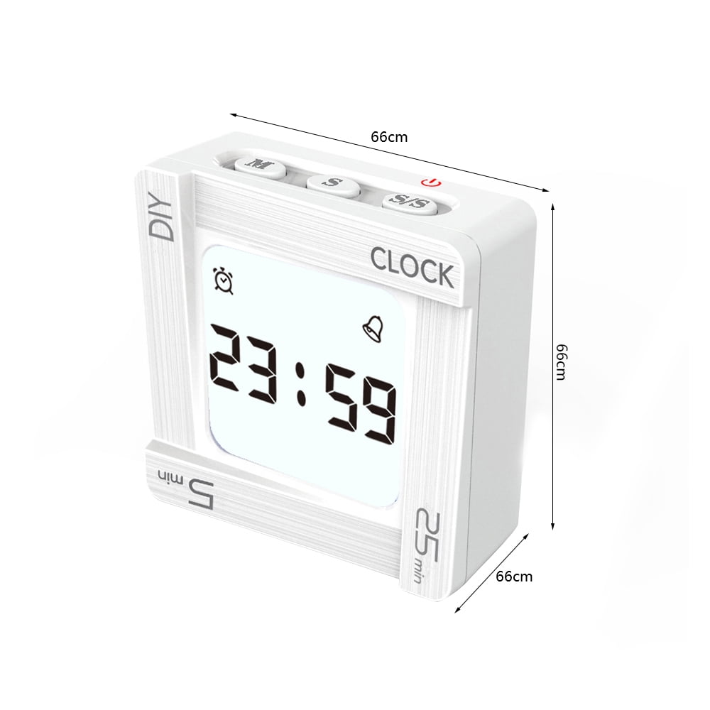 Timer Creative Shaking Digital Alarm Clock sports timer Classroom alarm ...