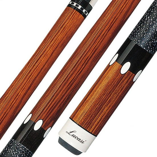 Lucasi LZEL Custom Pool Cue Stick with Zero Flexpoint Low Deflection ...