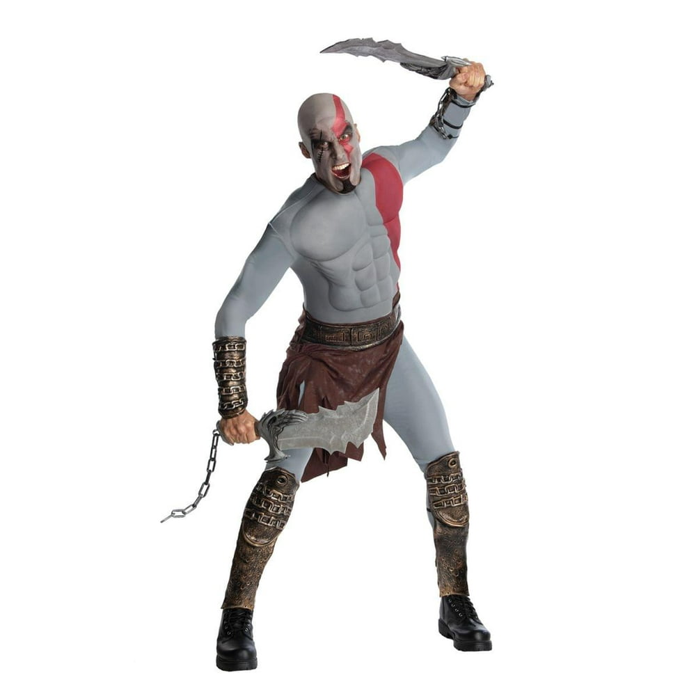 God Of War Kratos Musclechest Costume Adult - Walmart.com - Walmart.com