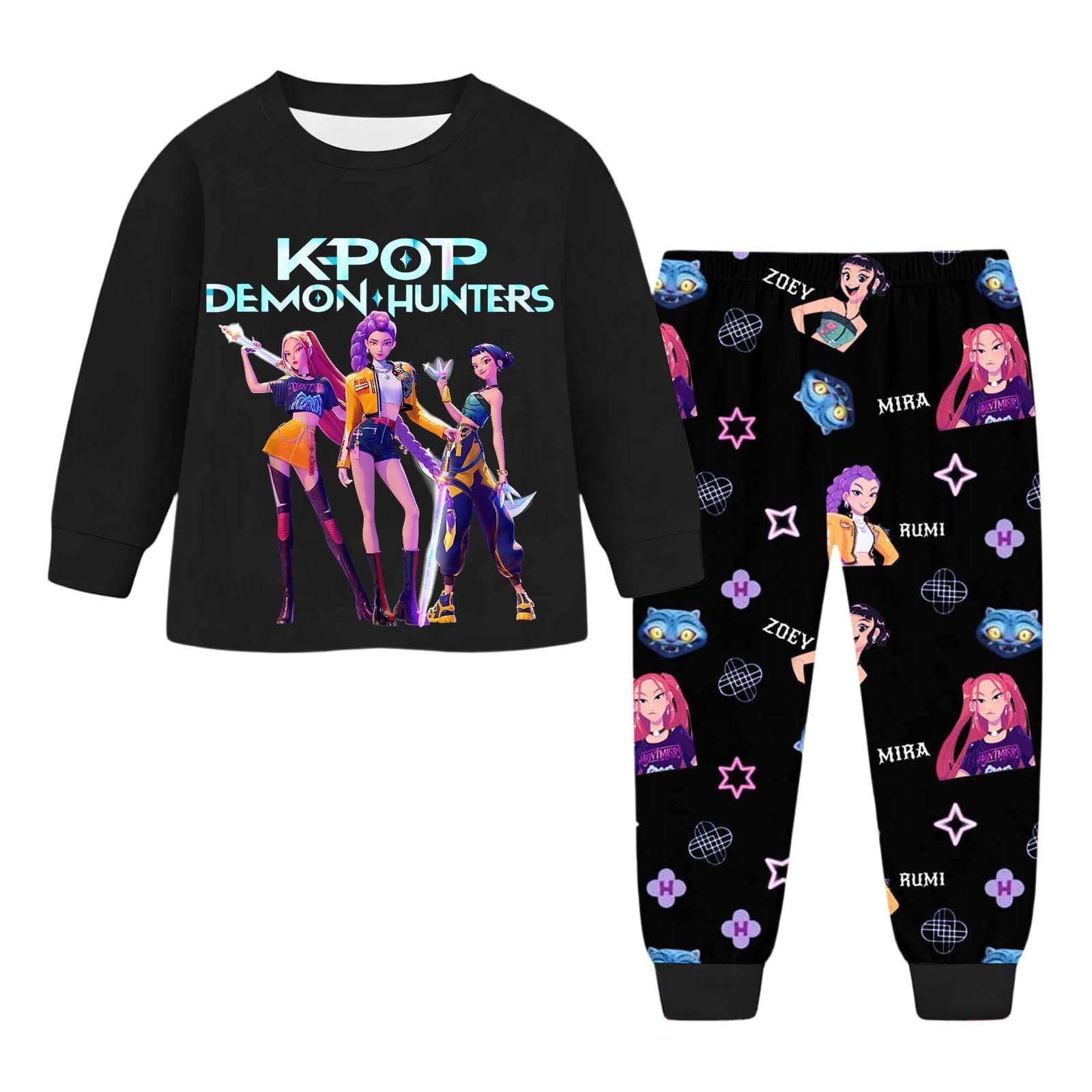Click here for Ceangrtro Witch Themed Girls Long Sleeve Pajama Wi... prices