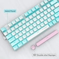 E-YOOSO Mechanical Keyboard, Wired Compact Computer Keyboard, Backlit Gaming Keyboard 94 Keys ...