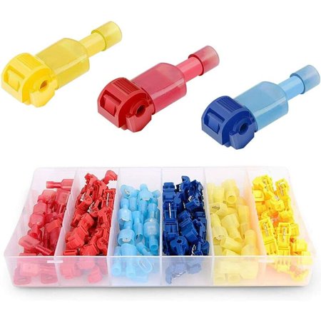 Quick Connector, 120 Pieces Quick Splice Terminals, Electrical Lug ...