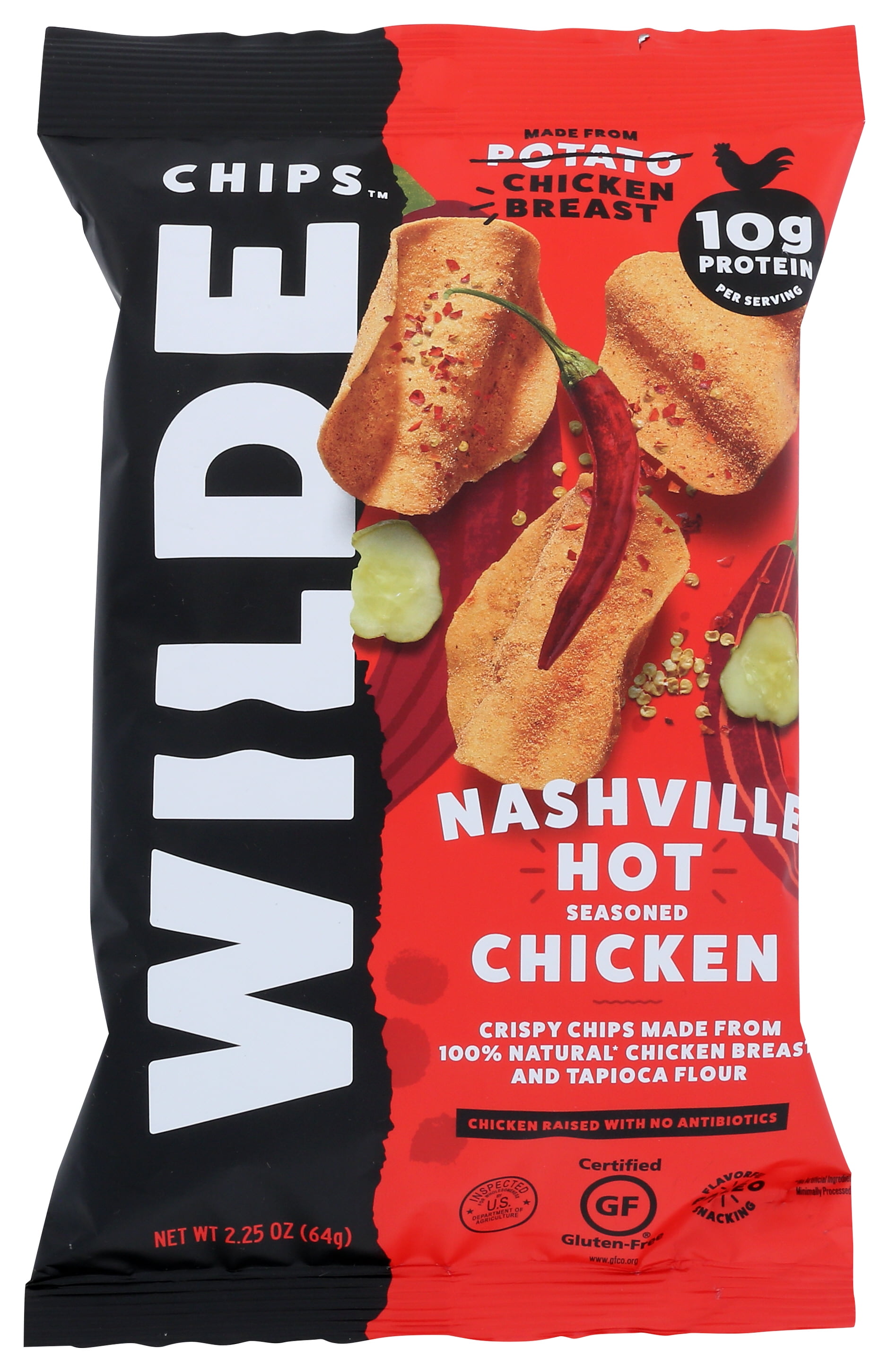 Wilde Chicken Chips Nashville Hot - Walmart.com