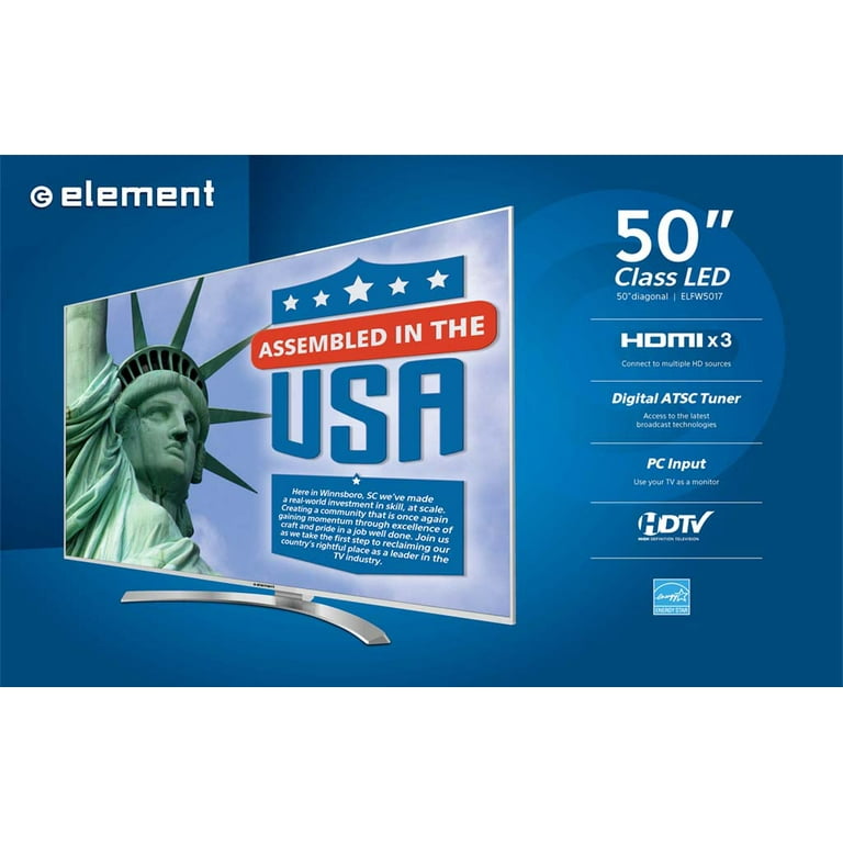 Elemento 50 Pulgadas Hdtv 1080p Antena Tv Exteriores Linkbits Uhf Vhf