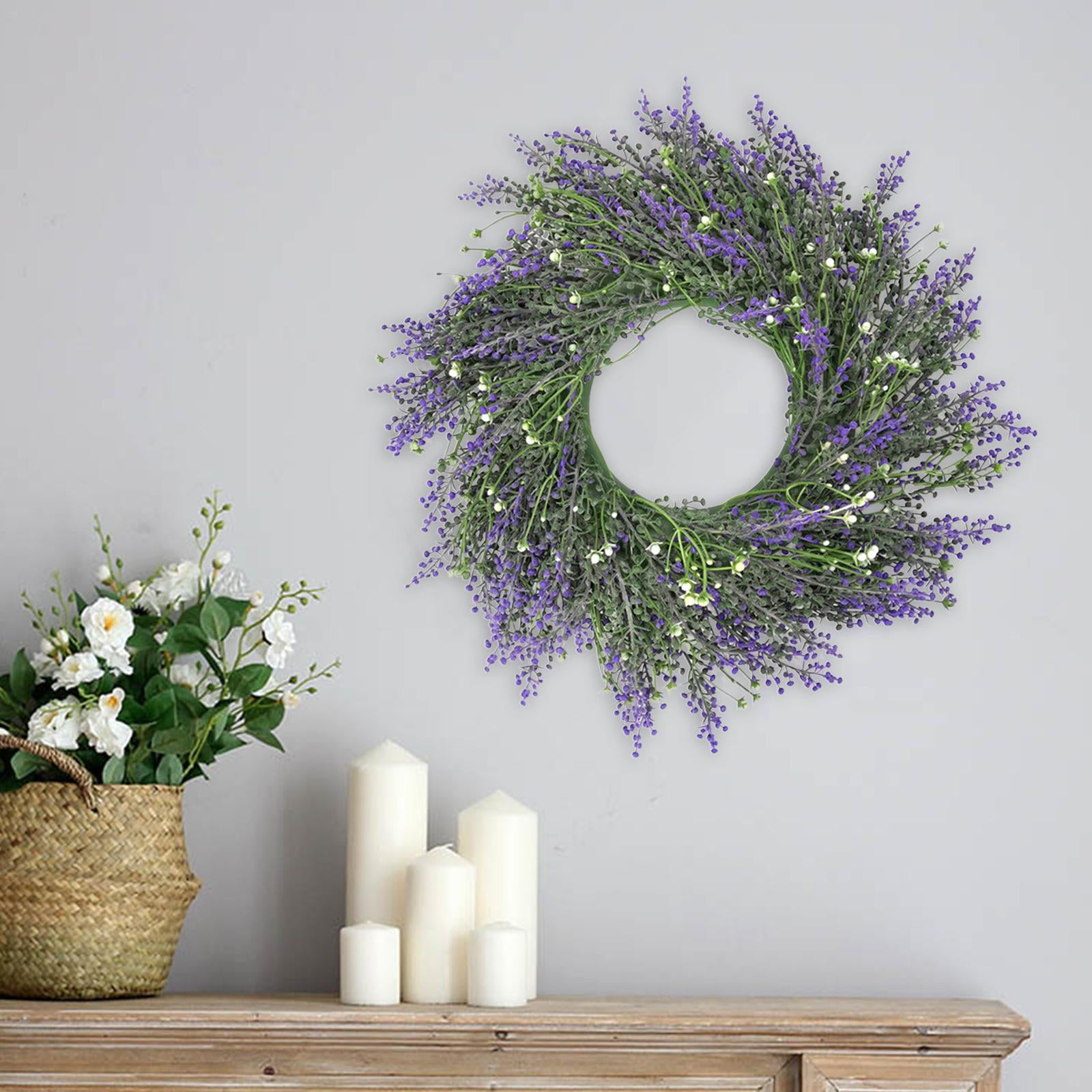 Click here for Elodie Front Door Wreath  18 Artificial Floral Wre... prices