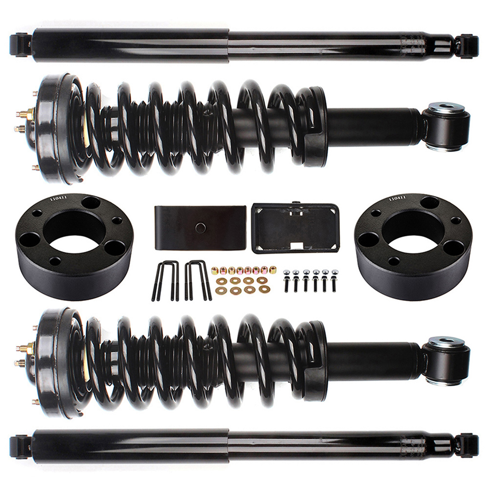 Firestone Ride-Rite Air Helper Spring Kit Rear 05-18 Ford F-150 2WD/4WD ...