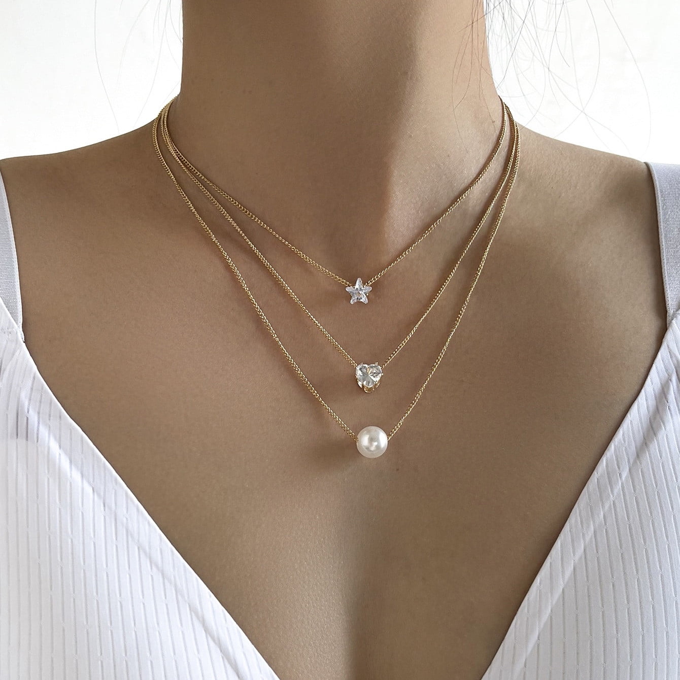 Click here for Rkstn Necklaces For Women Personalized S^imple Hol... prices