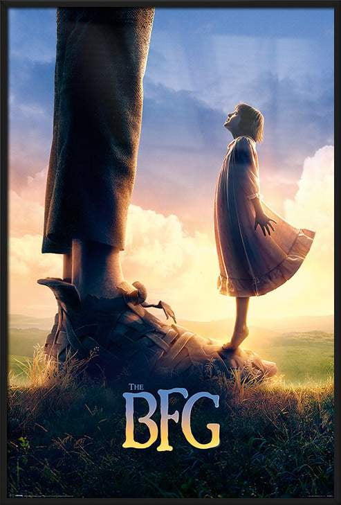 The Bfg - The Big Friendly Giant - Framed Movie Poster (Teaser Style ...