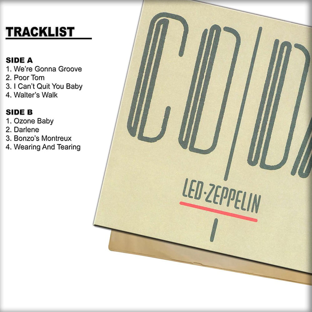 Led Zeppelin Coda Album Cover