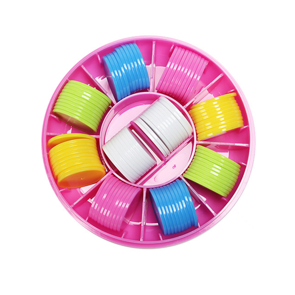 Aofa 100Pcs Colorful Round Chips Tokens with Box Counting Board Game ...