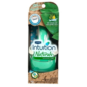 Schick Women's Intuition Sensitive Skin Care Razor Handle with 12 ...