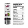 Celsius Sparkling Grape Rush Carbonated Drink, 12 oz - Walmart.com