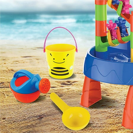 Funnel Beach Table Toy Seaside Beach Funnel Toy Water Wheel Table Toy ...
