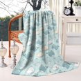 60x80 Inch Flannel Fleece Blanket for Men, Women & Kids, Soft ...