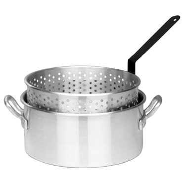Nexgrill Large 42 Qt. Aluminum Cooking Pot, Boil Stock Cooker with ...
