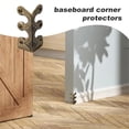 Baseboard Corner Protectors, Solid Brass, Decorative, Easy Install for ...