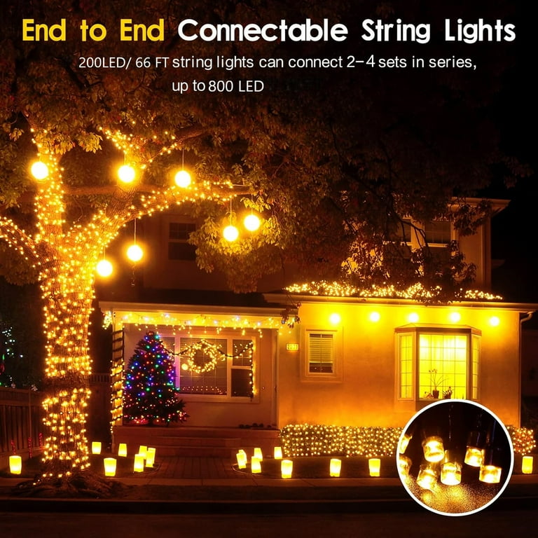 Individual Led Christmas Lights Christmas Icicle Lights, Rgb Color