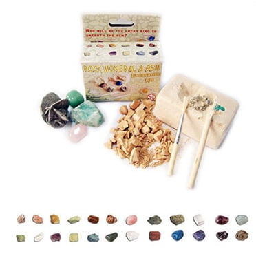 Discovery Gemstone Dig, STEM, Natural Science Kit, 6+ - Walmart.com