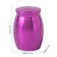 Mini Pet Urn for Ashes, Small Sealed Memorial Keepsake Jar for Dog Cat ...