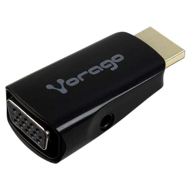 Adaptador Convertidor de Video HDMI a VGA 1080p. Vorago ADP-208 ...
