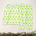 Boys Summer Outfits Kids Christmas Diy Print Flannel Long Sleeve Top ...