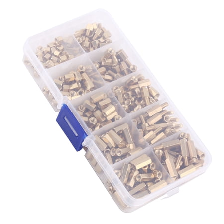 Spacer Standoffs Kit, Female-Female 300pcs Brass Male Female Standoffs ...