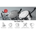Cook N Home Double Boiler Pan, Stainless Steel, 2-Quart, with Glass Lid ...