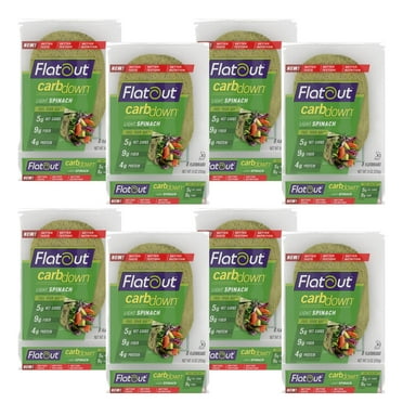 Flatout Light Flatbread Wraps - 90 Calories - 2 Weight Watchers ...