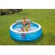 Intex Swim Center Family Inflatable Lounge Pool, 88" x 85" x 30 ...