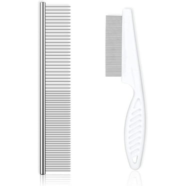 Poodle Pet Stainless Steel Double-Sided Dog & Cat Grooming Comb ...