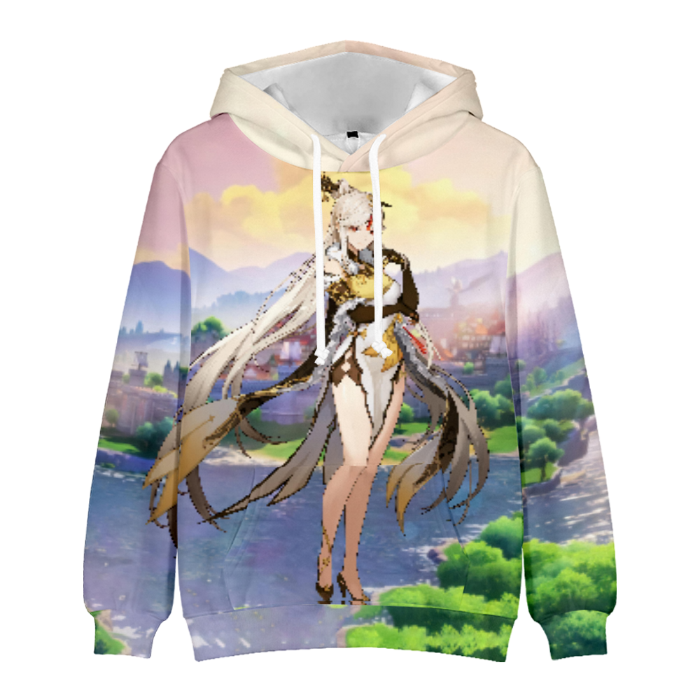 Hoodies Genshin Impact 3d Print Anime Game Character Hoodies Cosplay