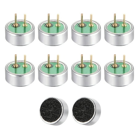 6027P 34dB Electret Microphone Pickup 6mm x 2.7mm Cylindrical Condenser ...