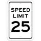 Speed Limit 25 Sign - Walmart.com