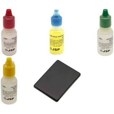 JSP & PuriTEST Precious Metal Testing Kit for Gold, Silver, Platinum ...